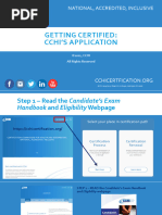 NBCMI CMI Certification Handbook | PDF | Language Interpretation | Medicine