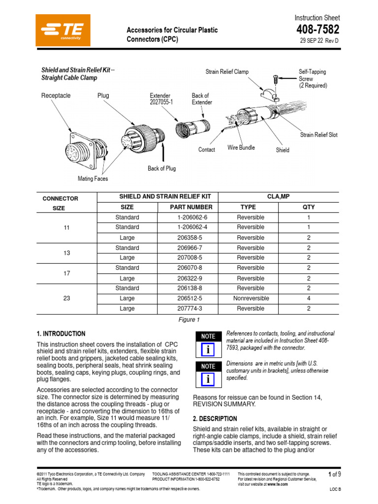 Eng SS 408-7582 D | PDF | Electrical Connector | Electrical Engineering