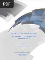 Modul Ajar Informatika - Modul Ajar Kels X (Fase E) - Algoritma Dan Pemrograman - Fase E | PDF ...