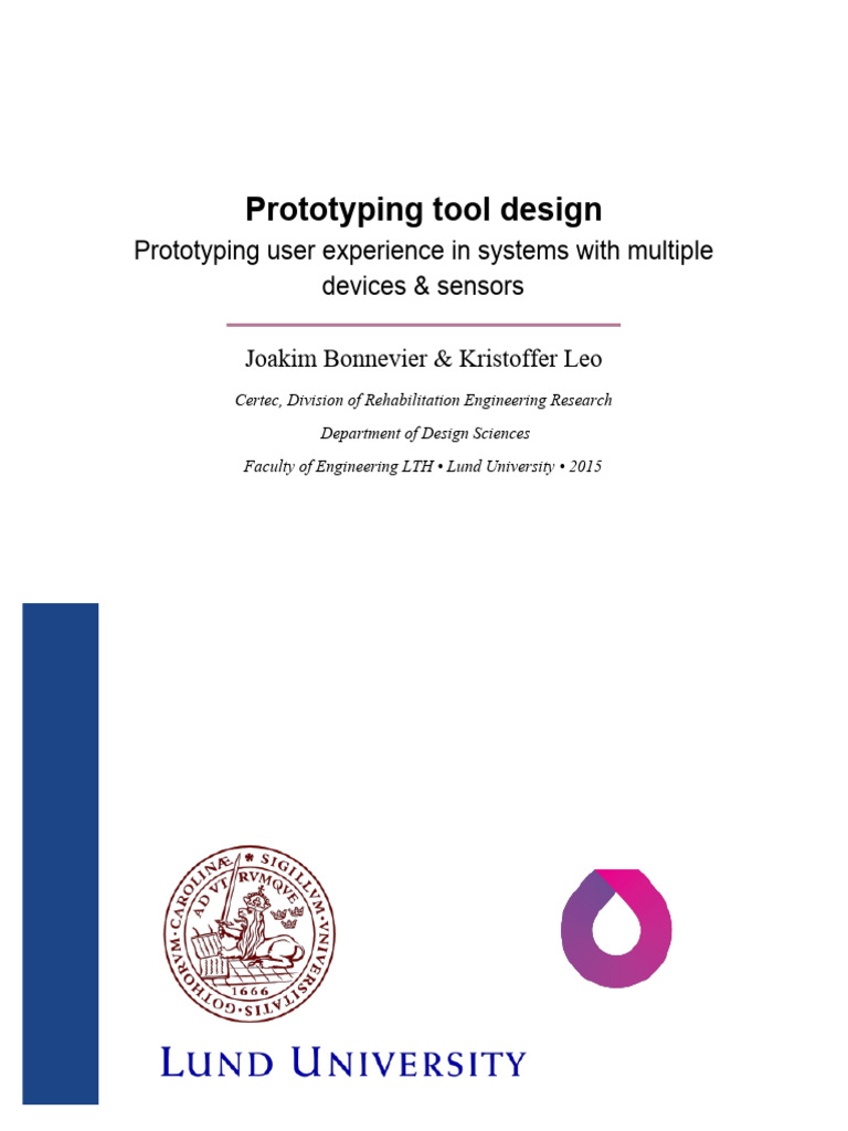 Prototyping Tool Design | PDF | Internet Of Things | Software Prototyping