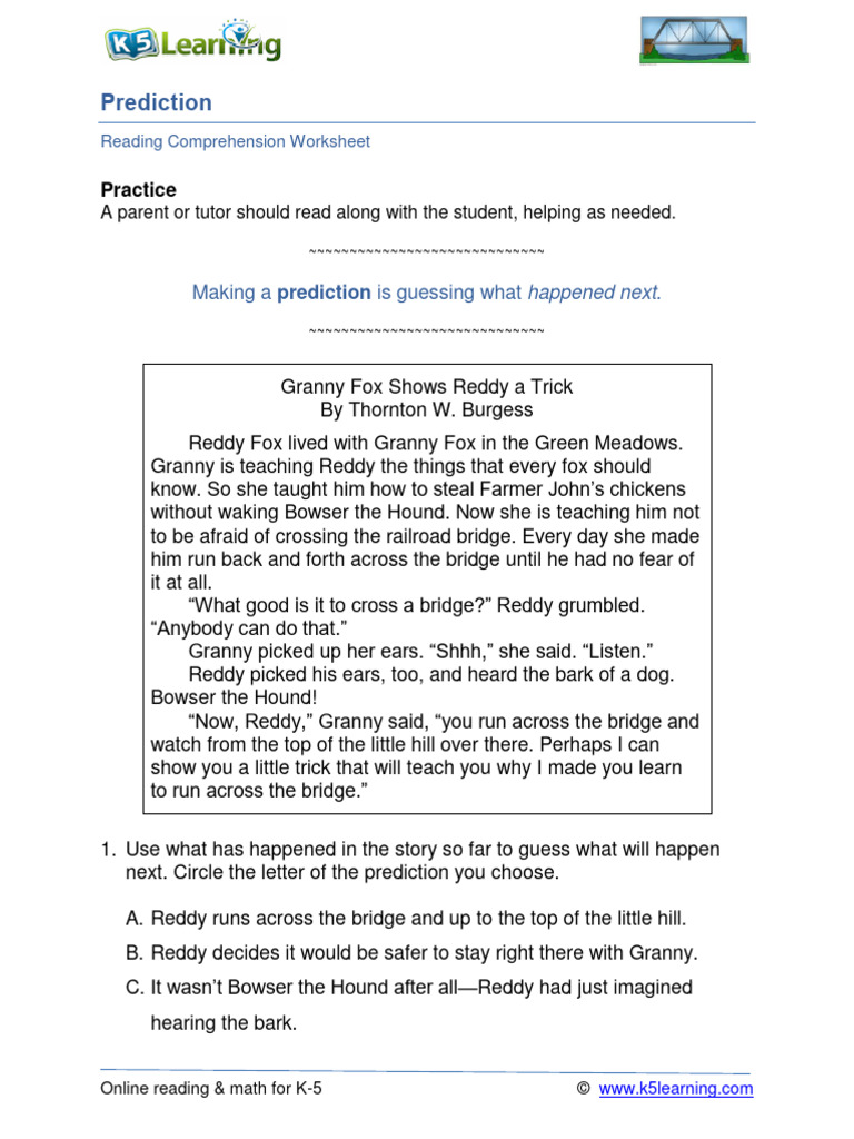 Grade 3 Prediction B | PDF