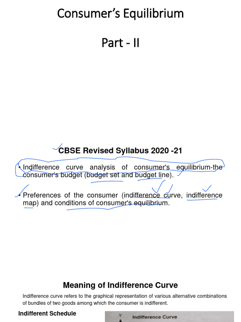 Consumer Equilibrium 2 | PDF | Economics | Consumers