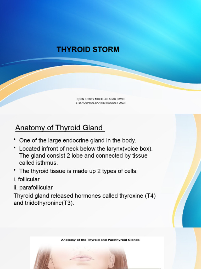 Thyroid Storm | PDF