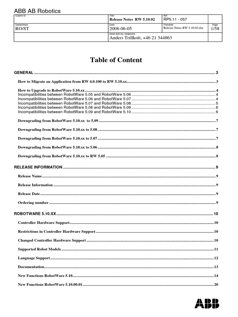 Release Notes RW 5.10.02 | PDF | Computer File | Backup