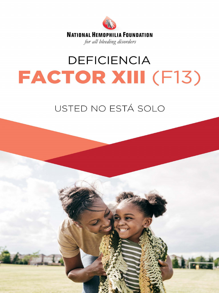 Deficiencia Factor XIII 13 | PDF | Coagulación | Sangre
