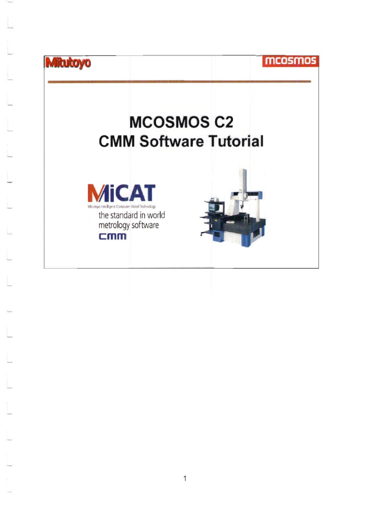 MCOSMOS C2 Manual | PDF