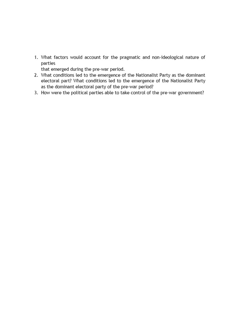 PSEC 101 Reading 1 Guide Questions | PDF