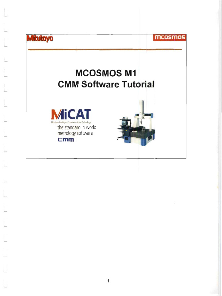 MCOSMOS M1 Manual | PDF