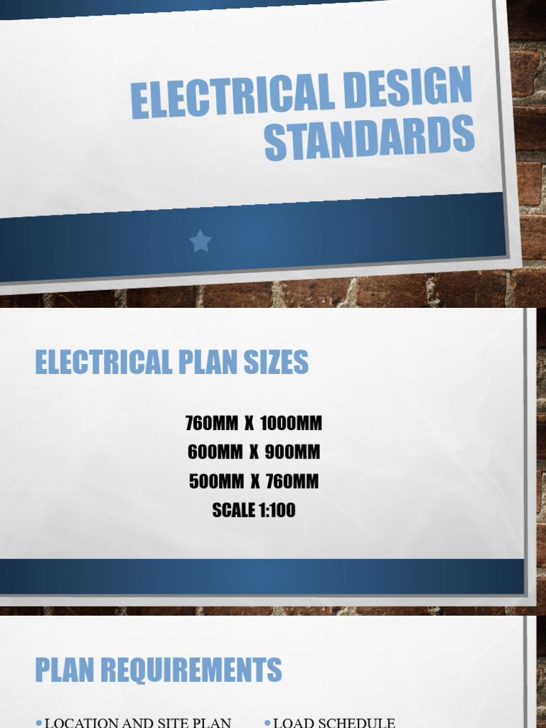 Midterm Electrical Standards | PDF | Mains Electricity | Electric Power