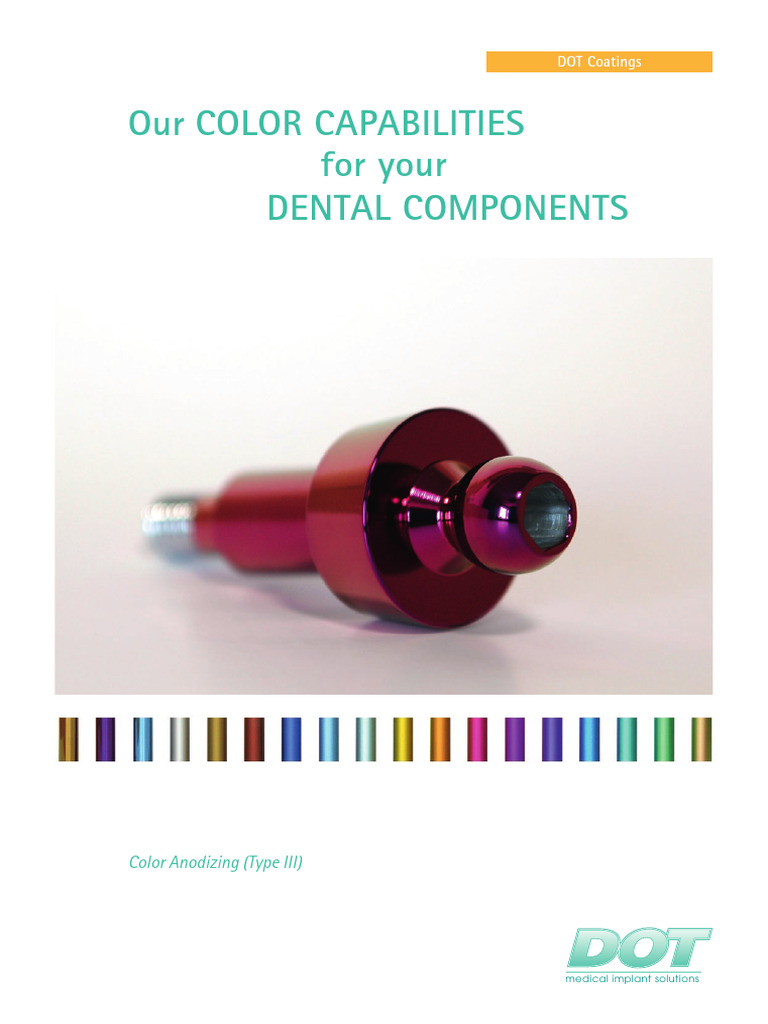 Color Anodizing Type 3 Coloring | Download Free PDF | Color | Titanium