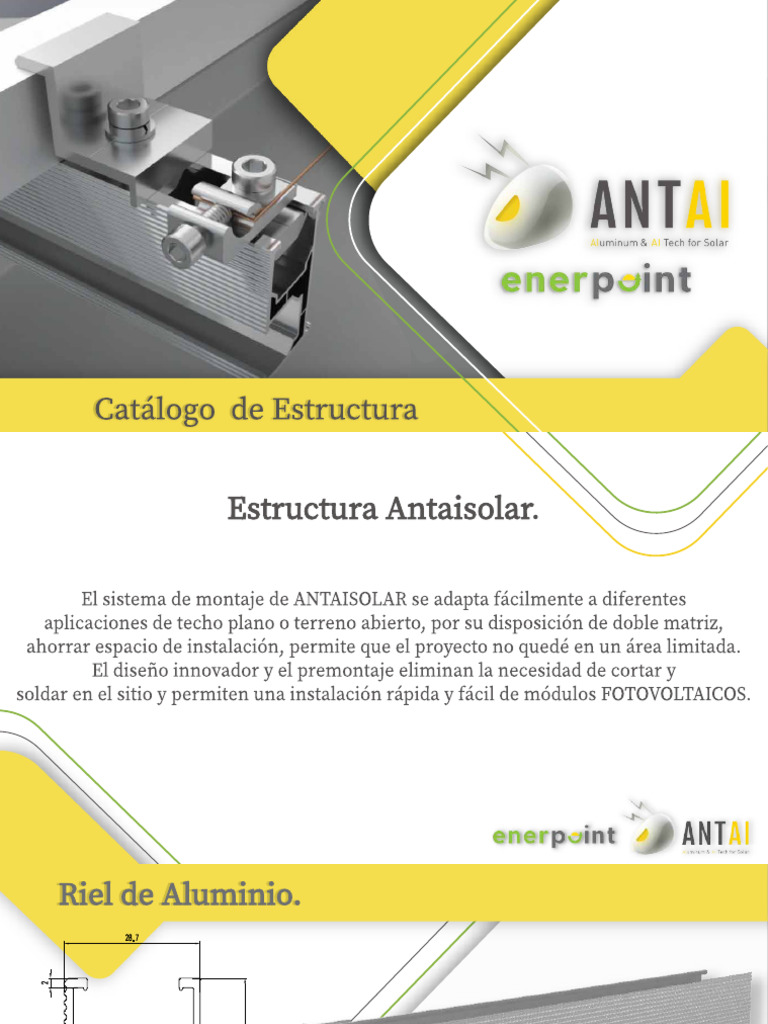 Estructura Antaisolar | PDF | Materials | Physical Sciences