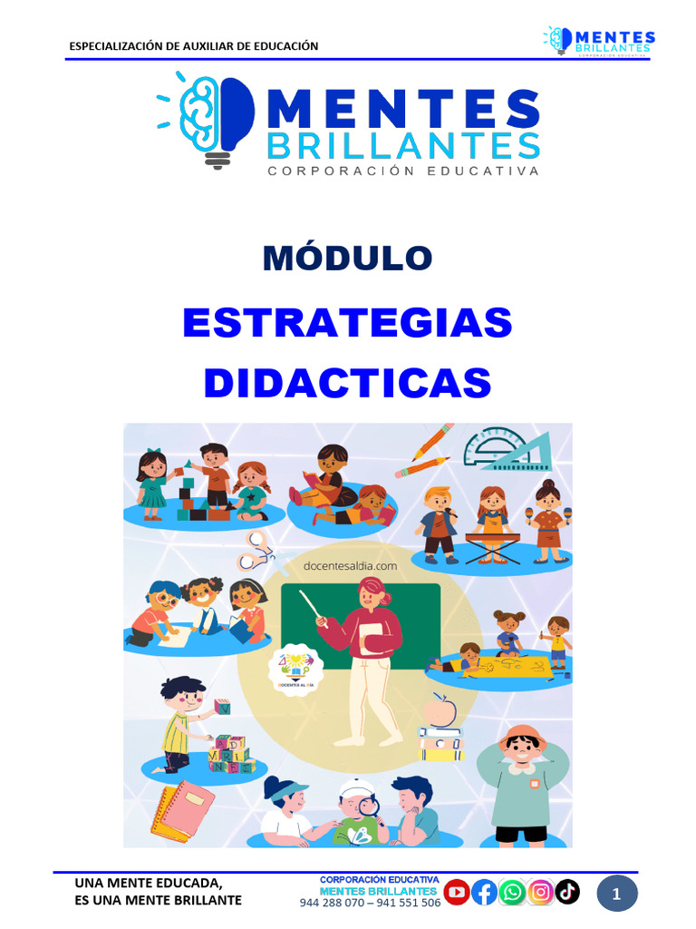 Modulo de Estrategias Didacticas | PDF | Aprendizaje | Comunicación