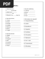 Graad 9 Afrikaans EAT Kom Ons Oefen Die Infinitief | PDF