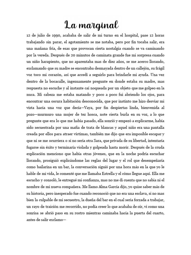 La Marginal | PDF