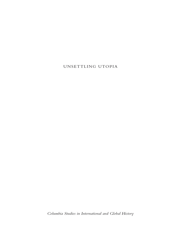 Unsettling Utopia_India and Colonialism | PDF | Decolonization | Auroville