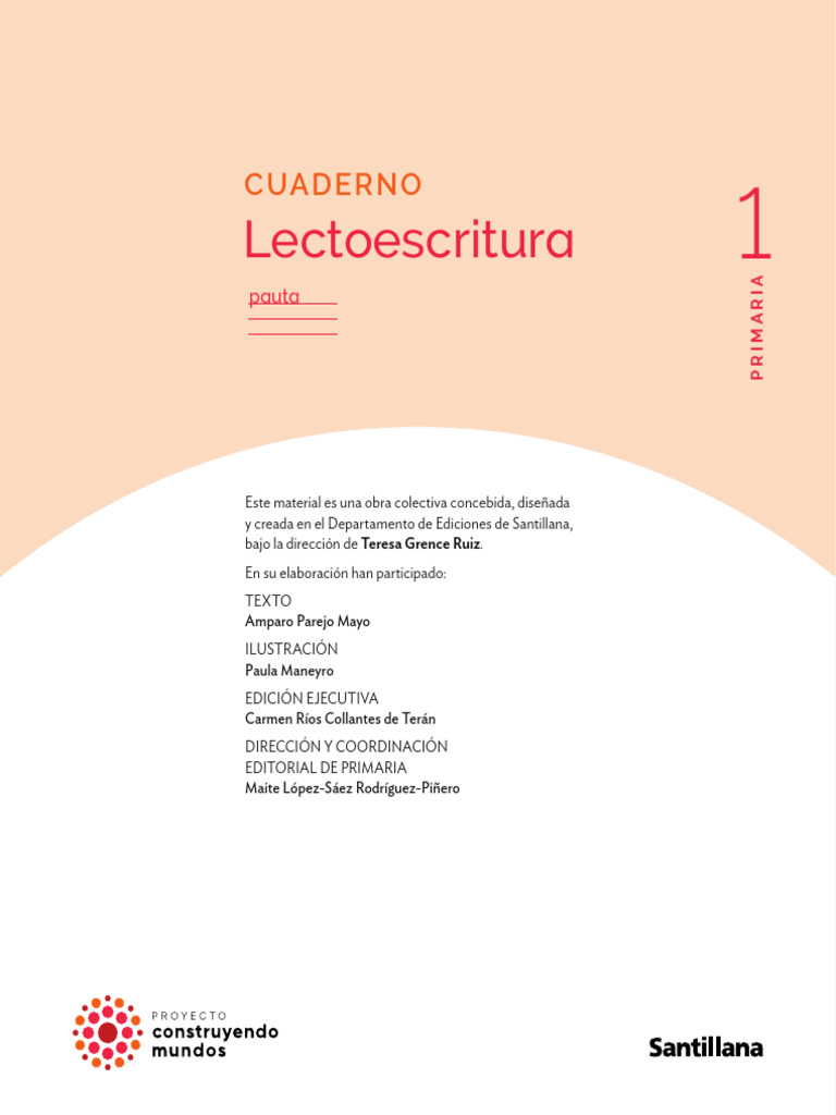 Cuaderno Lectoescritura 1 | PDF | Lectura (proceso) | Aficiones