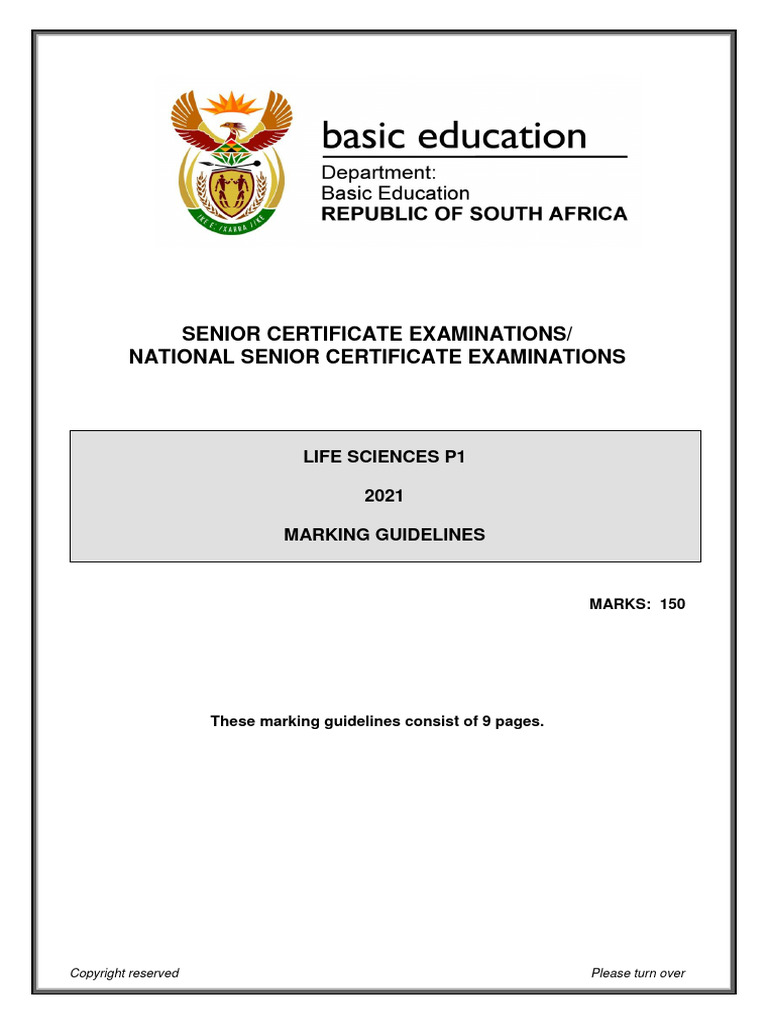 Life Sciences P1 May-June 2021 MG Eng | PDF | Greenhouse Effect | Biology