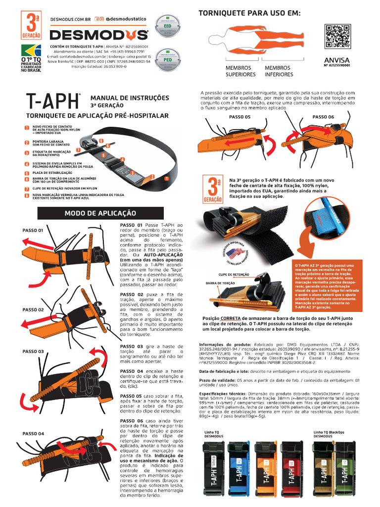 Manual T-APH 3 Geração | PDF