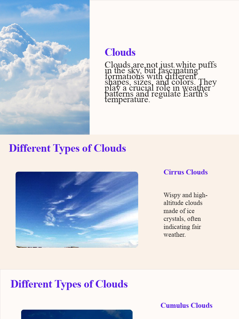 Clouds | PDF | Cloud | Weather