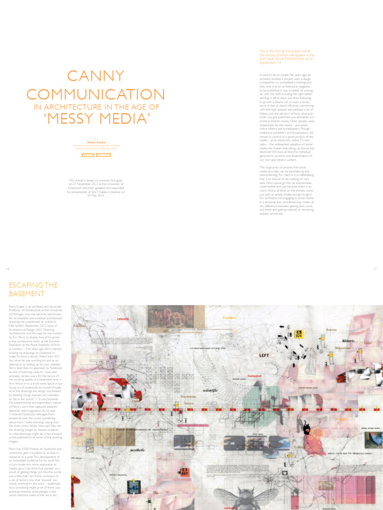 Ryota Matsumoto and Perry Kulper - Canny Communication in Architecture in The Age of Messy Media ...