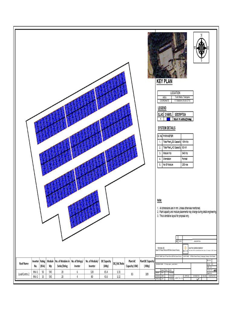 PV Array Layout - Load Center-2 | PDF | Sustainable Technologies ...