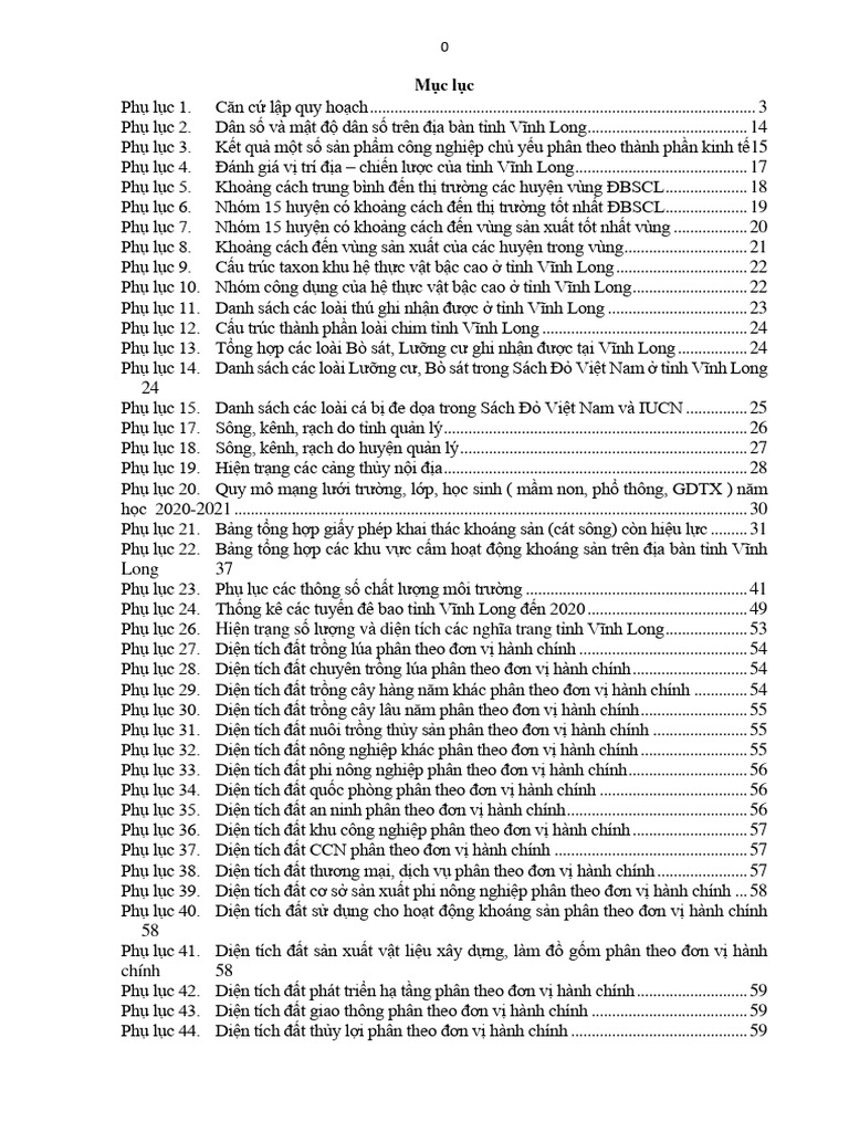 2.1. Phu Luc Đính Kèm BCTH | PDF