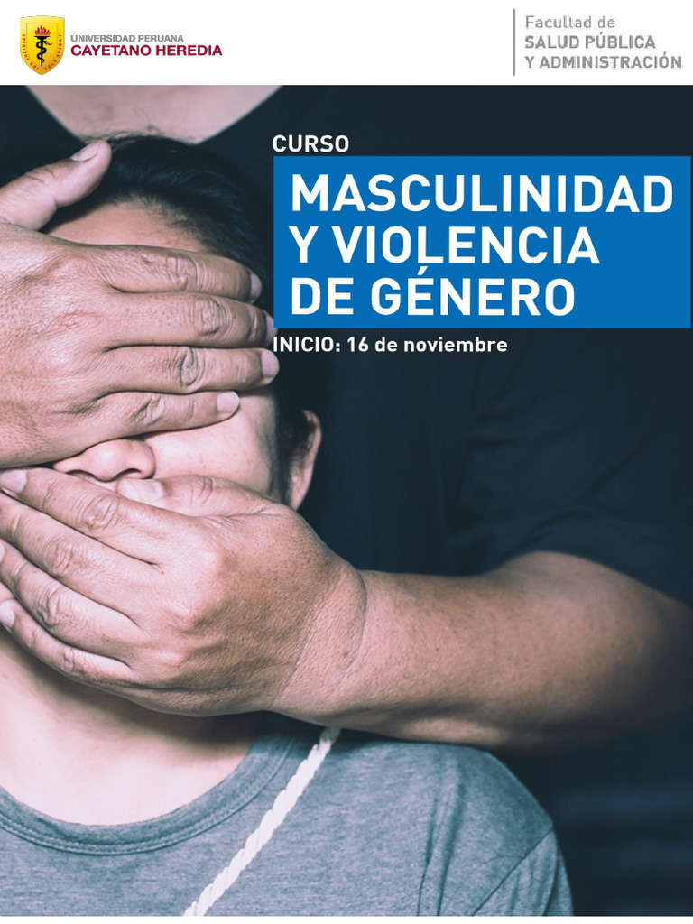 Curso de Masculinidad y Violencia de Género | PDF | Masculinidad | Género