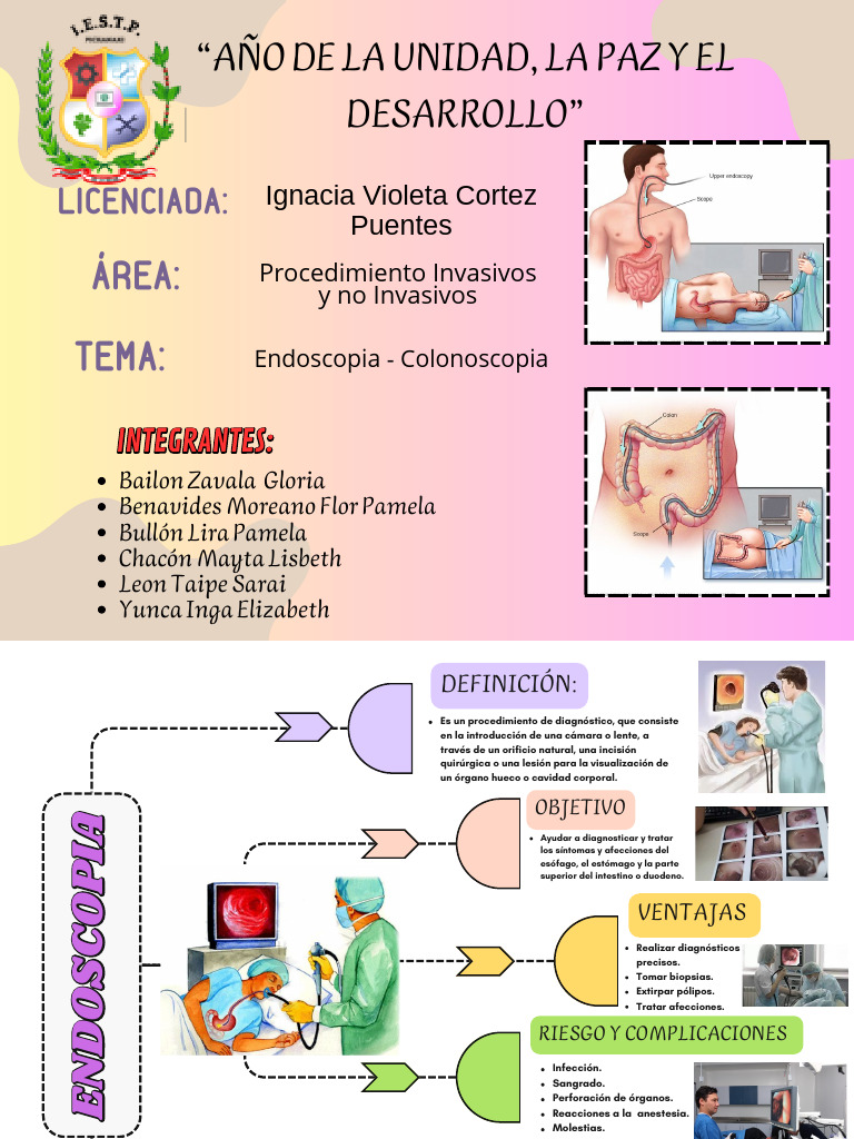 Endoscopia Colonos | PDF | Cáncer colonrectal | Medicina CLINICA
