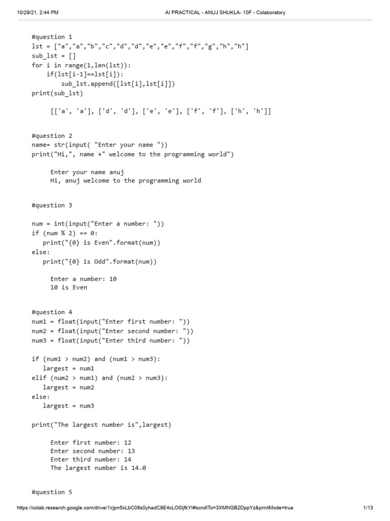Python Programming Exercises | PDF | Mathematics | Mathematical Objects