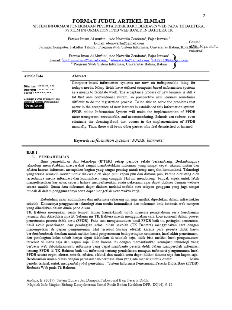 Jurnal Pak Dodi Fixxx | PDF
