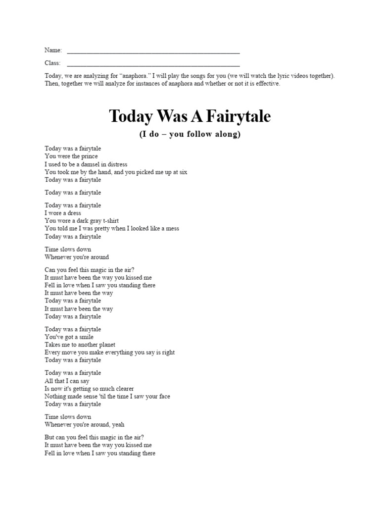 10.25 Anaphora Annotation Worksheet | PDF