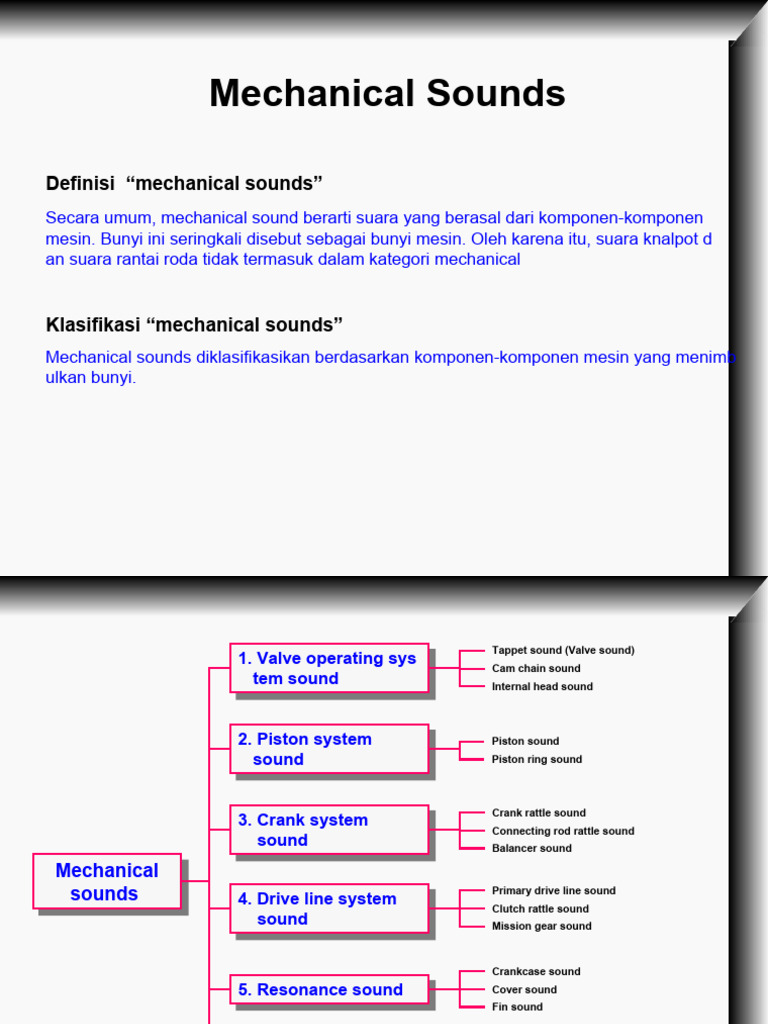 3, Mechanical Sounds | PDF