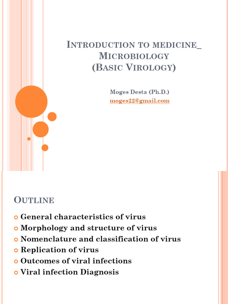 Basic Virology: Virus Structure & Replication | PDF | Virus | Sense ...