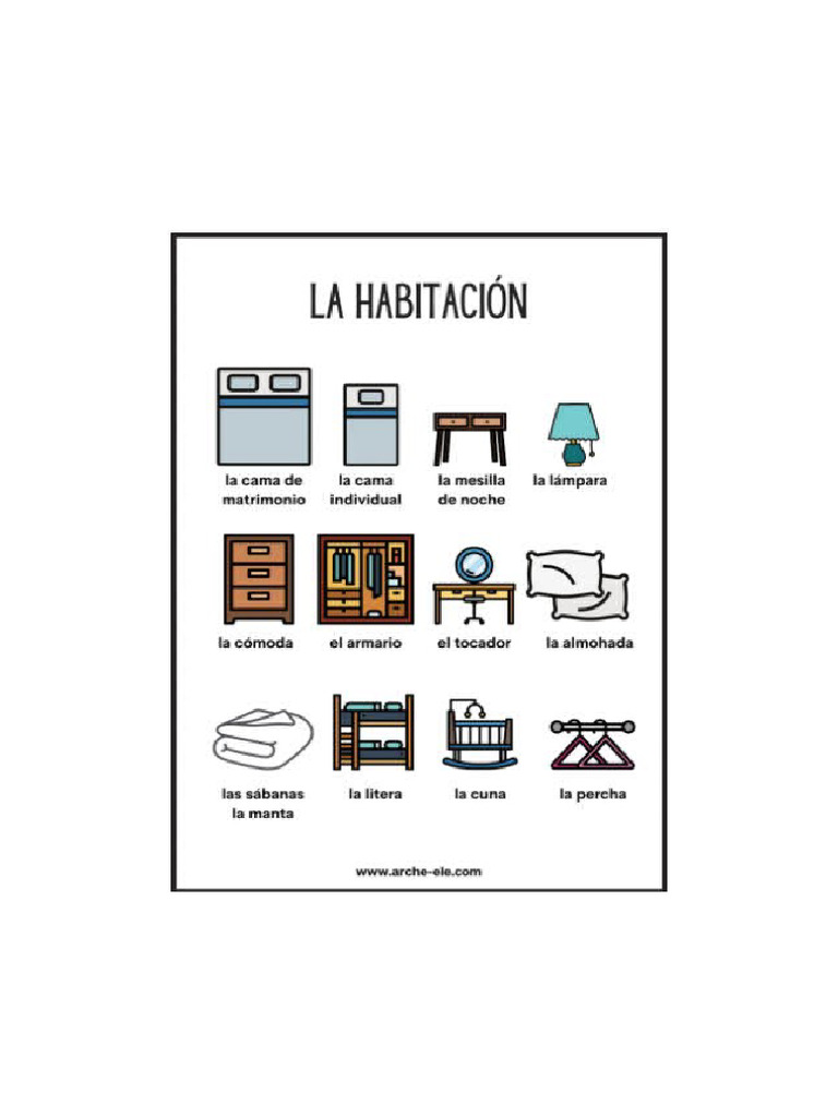 vOCABULARIO CASA | PDF