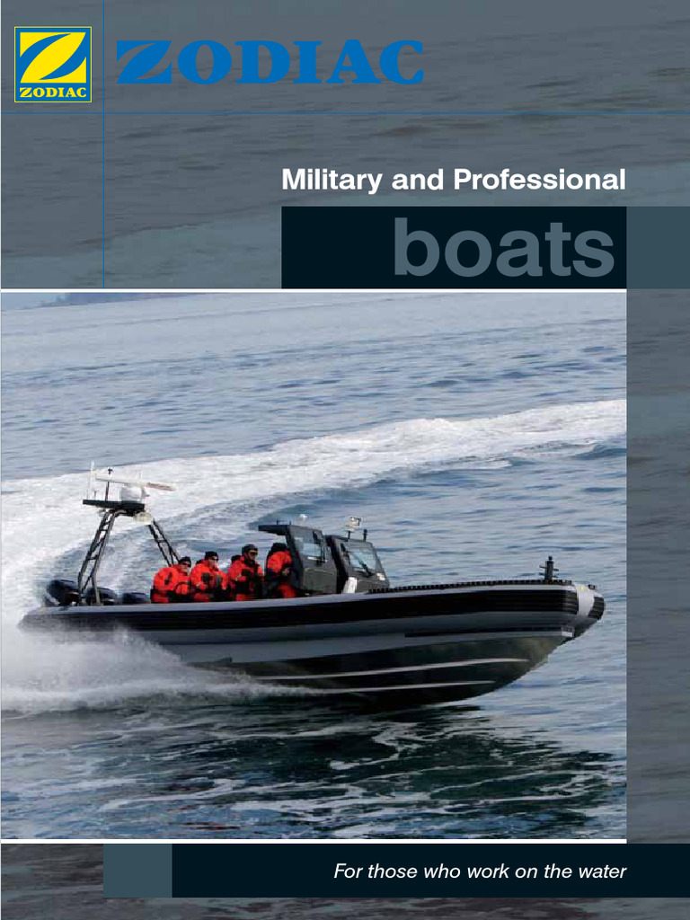 Zodiac Mil Pro Catalog 09 10 | PDF