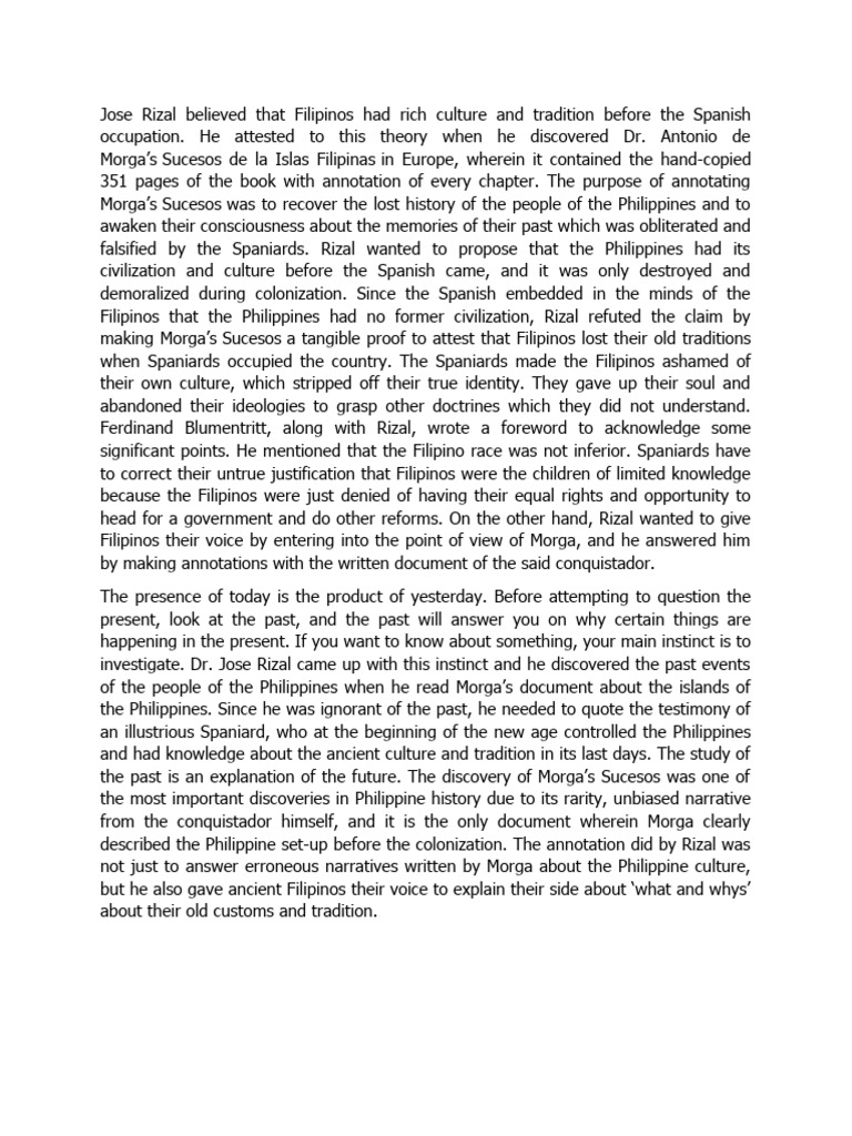 Jose Rizal | PDF | Philippines