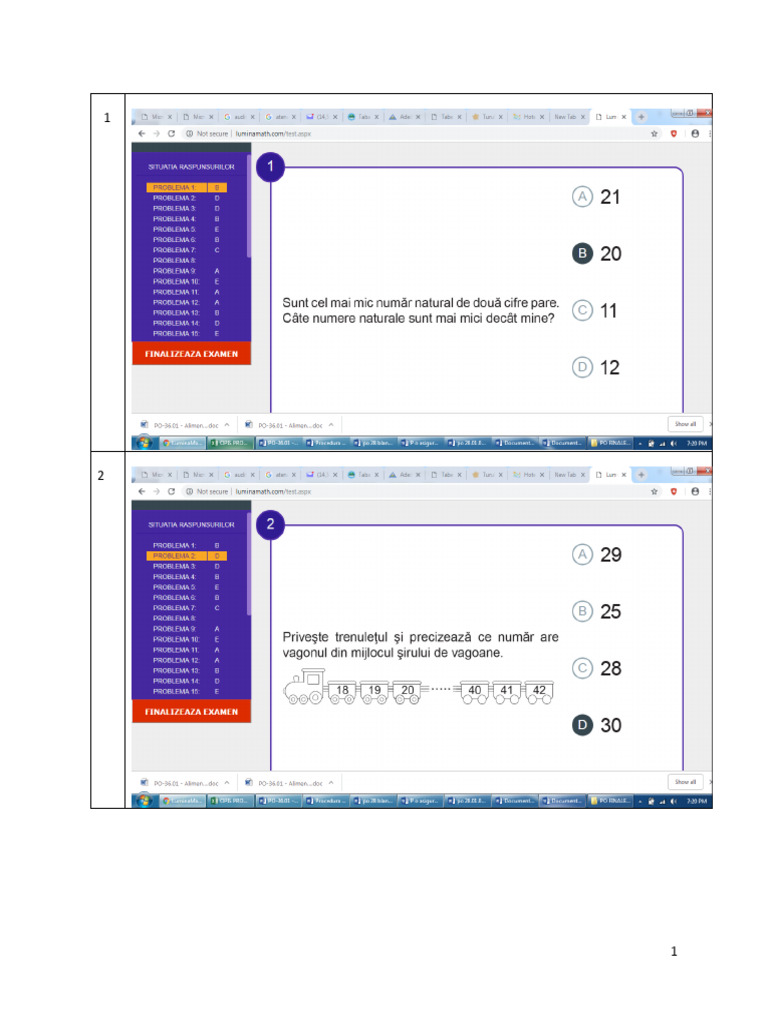 Concurs Lumina Math | PDF