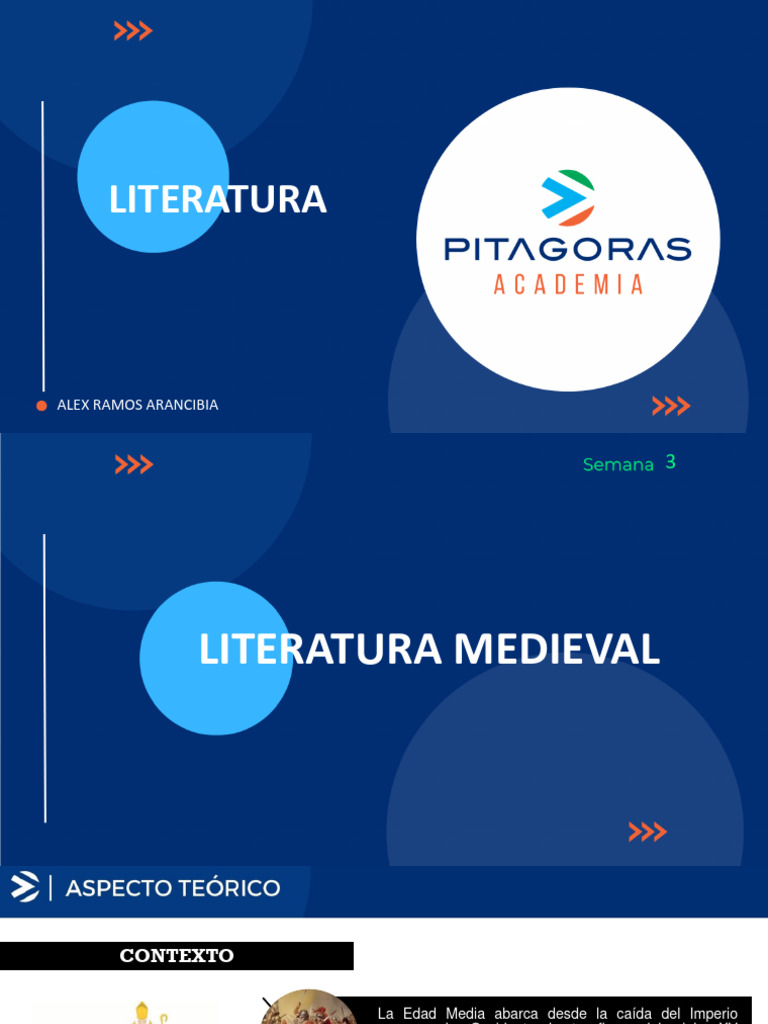 Literatura: Alex Ramos Arancibia | PDF | Divina Comedia | Edades medias