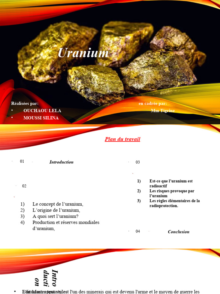 Uranium | PDF | Uranium | Radioactivité