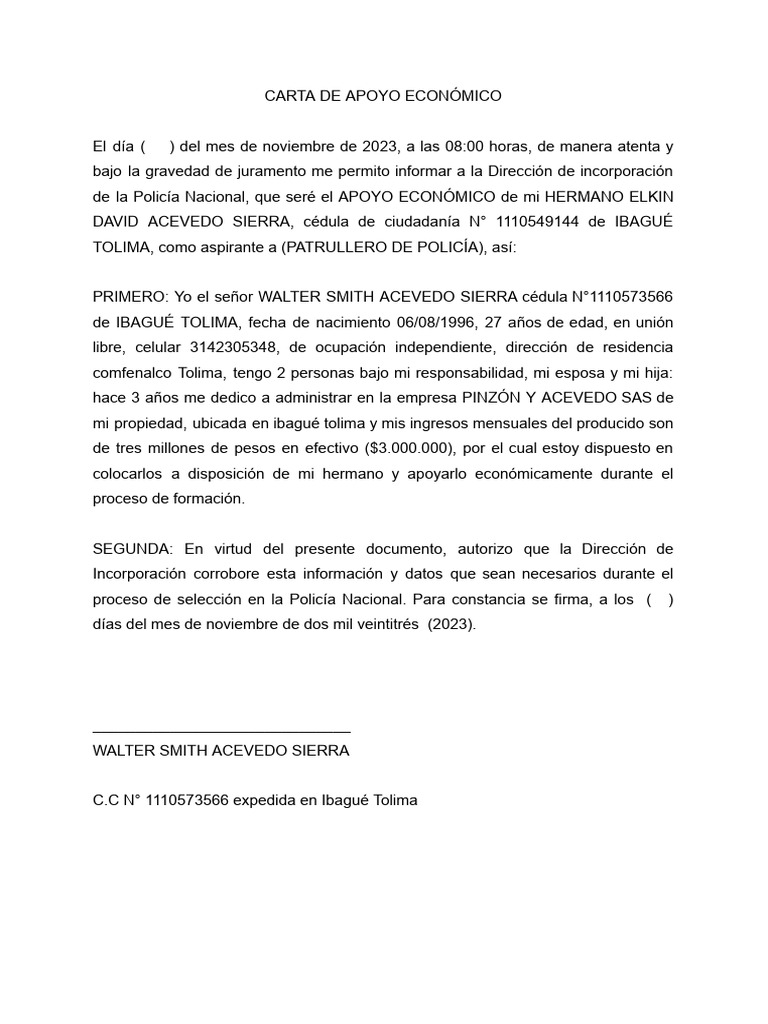 Carta Solicitud De Apoyo Economico Kulturaupicemodelo De Una Hamburguesa