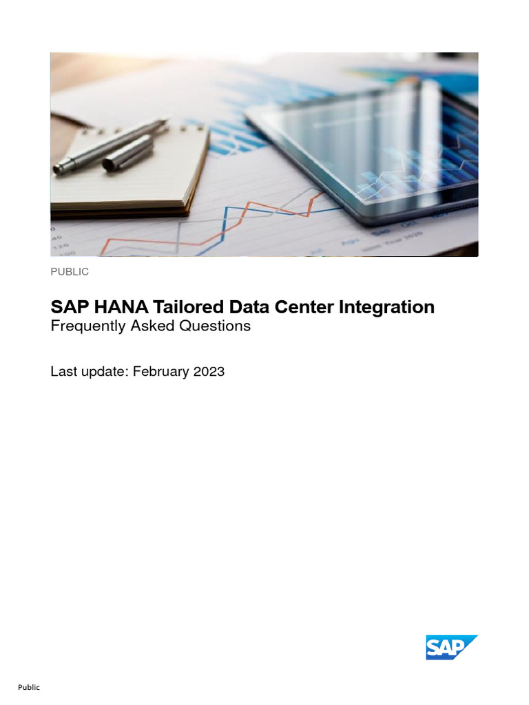 2023 - Sap Hana Tdi Faq | PDF | Central Processing Unit | Data Center