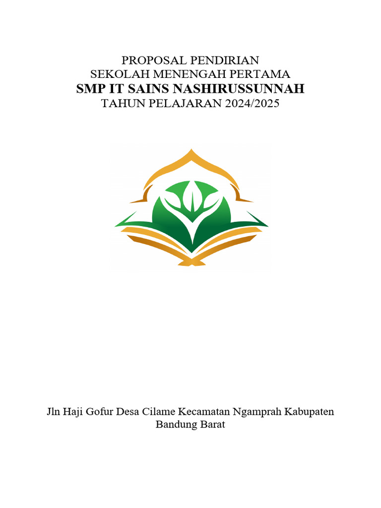 Profil Sekolah Smp Sains Pdf