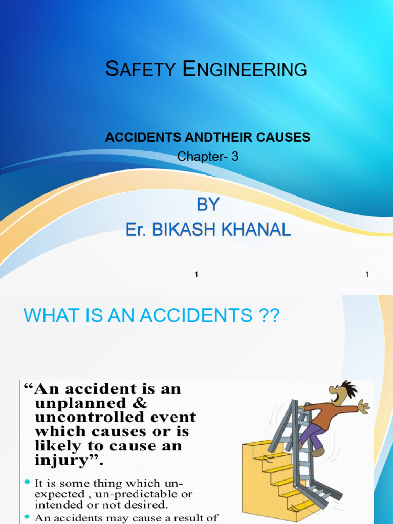 Chapter Three - Safety Class Accident and Their Causes | PDF ...