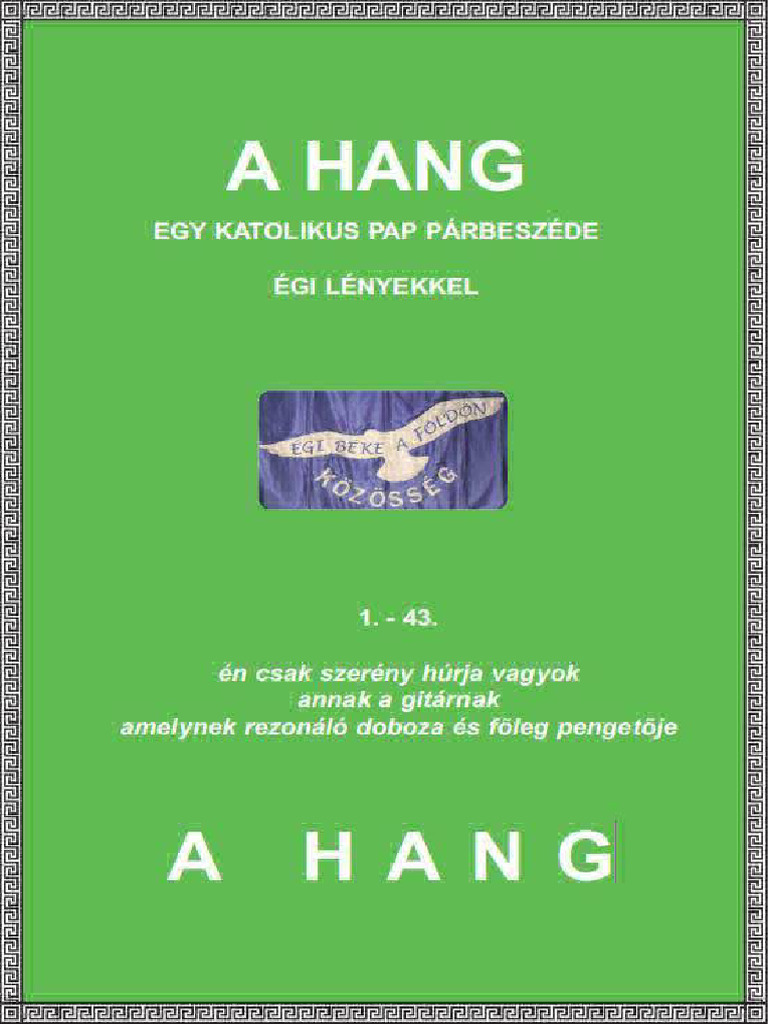 Dombi Ferenc A Hang 14640 | PDF