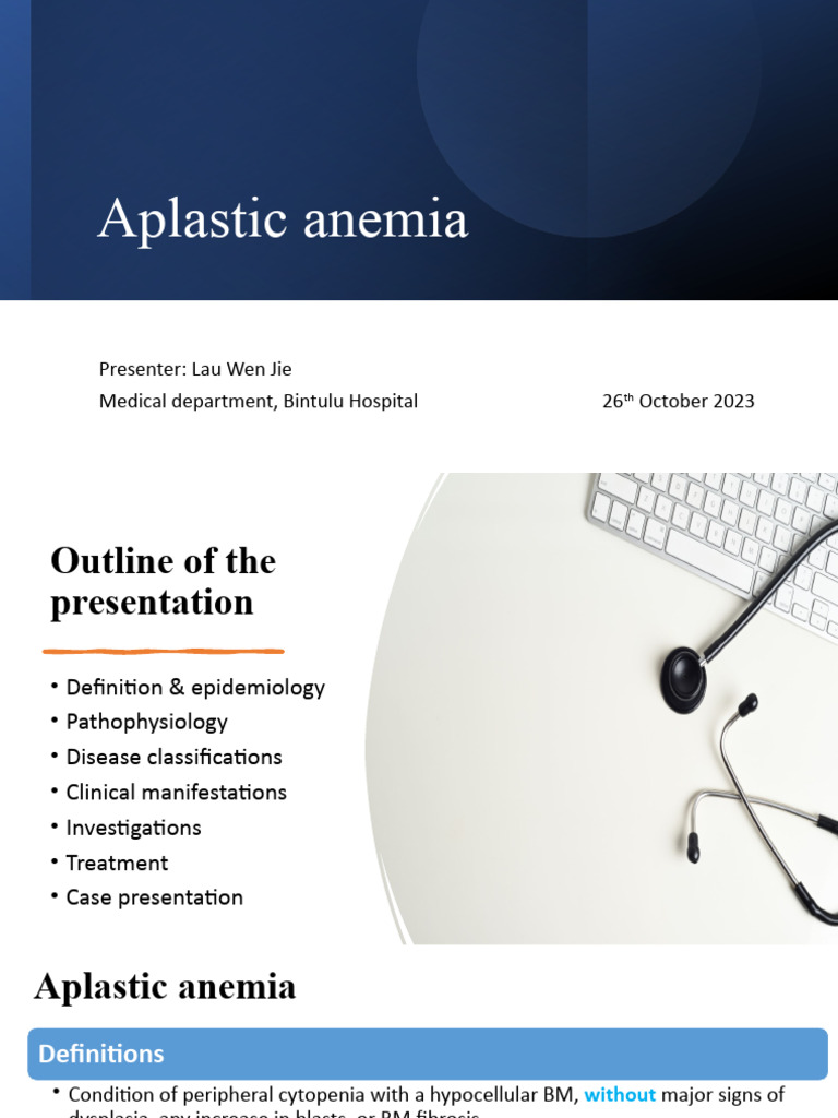 Aplastic Anemia | PDF | Anemia | Tissue (Biology)