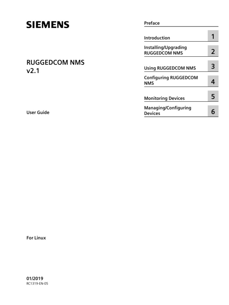 NMS v2.1 Linux User-Guide en | PDF | Trademark | Telecommunications