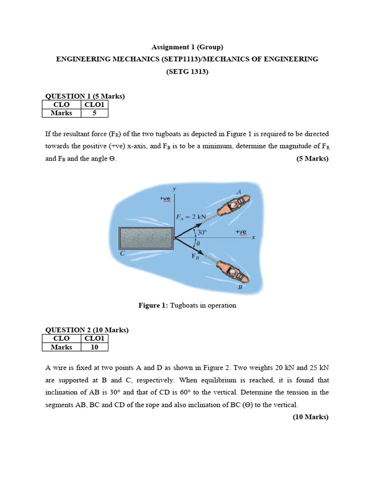 Assignment | PDF | Force | Truss