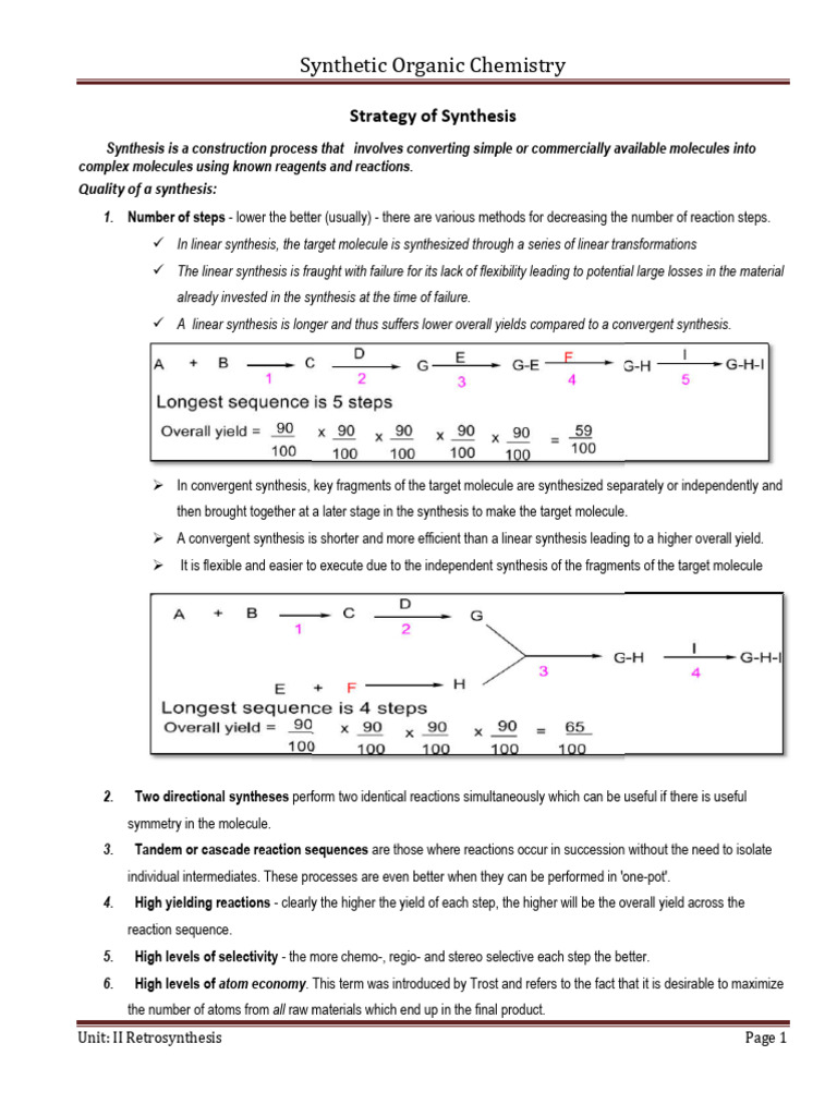 Synthetic Organic Chemistry | PDF | Organic Synthesis | Chemical Reactions