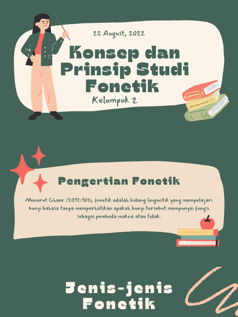 Kelompok 2 - Konsep Dan Prinsip Studi Fonetik | PDF