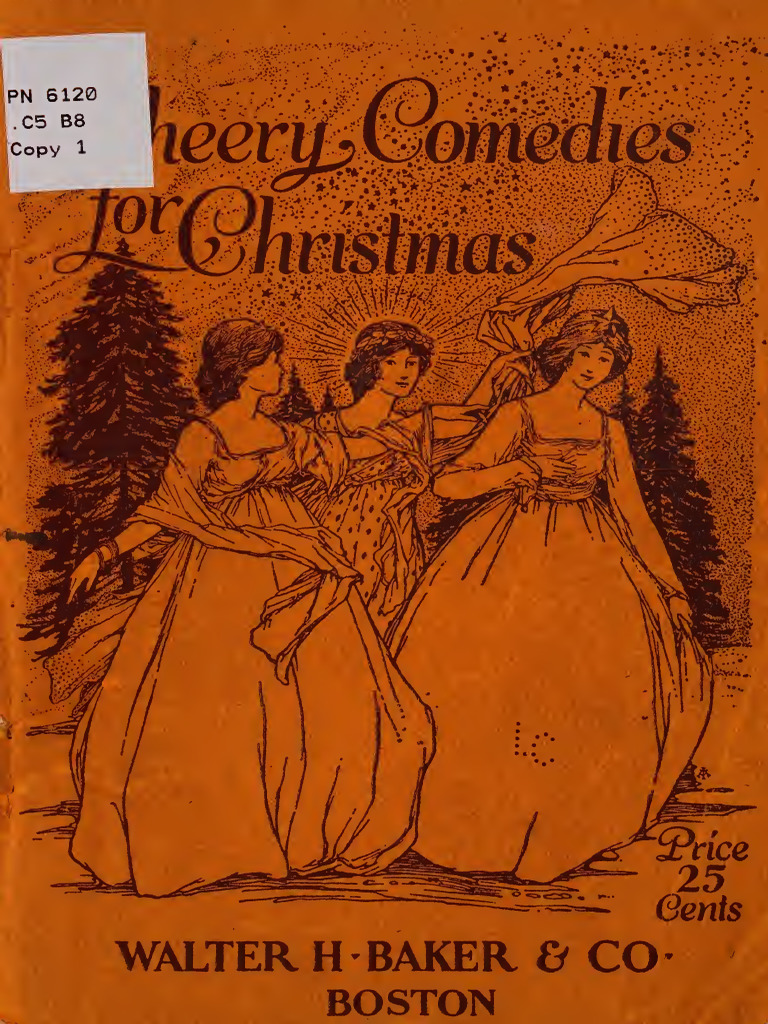 Edith M. Burrows - Cheery Comedies For Christmas (1915) | PDF | Santa ...